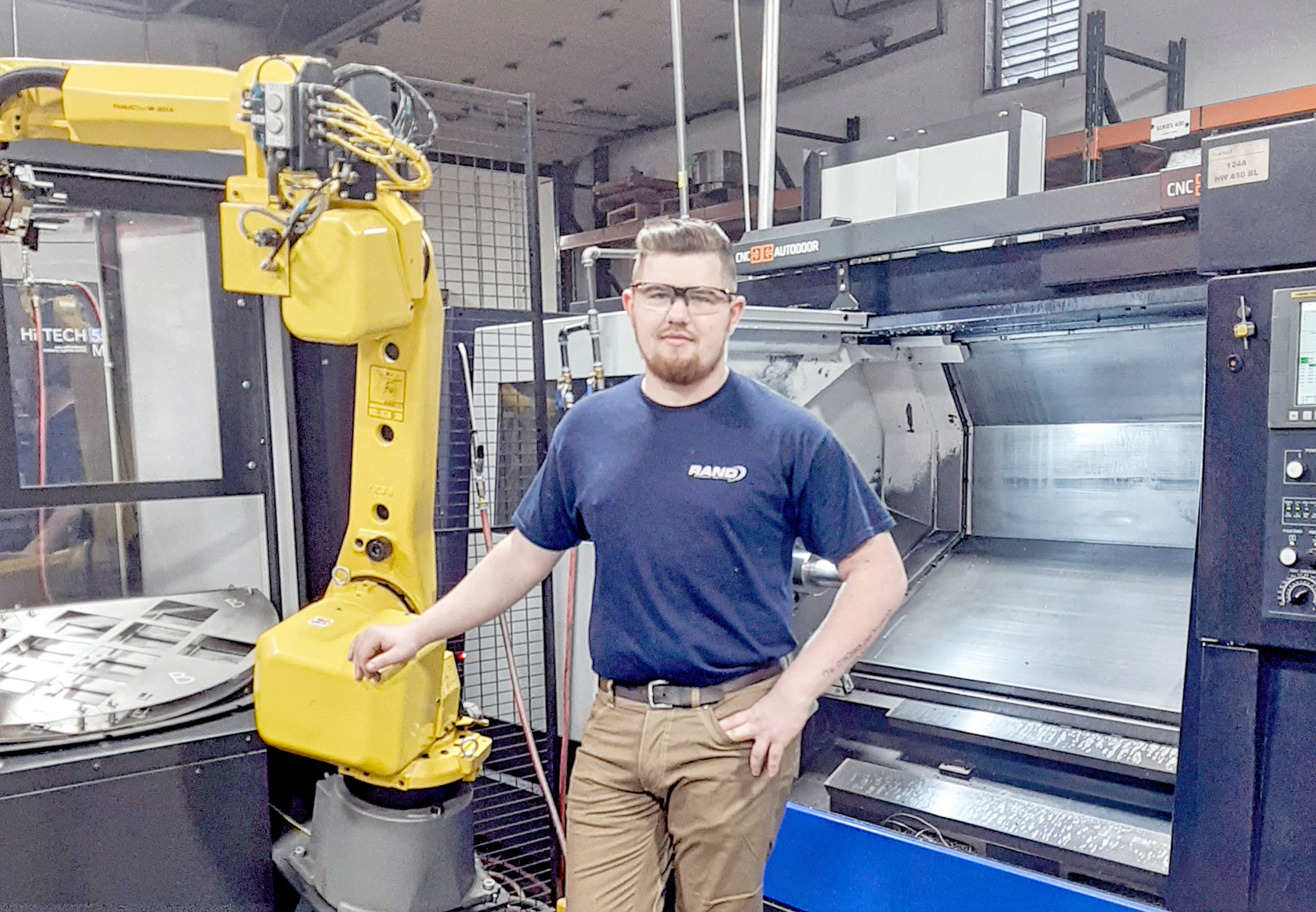 P-TECH student increases workload at Rand Machine Products | News ...